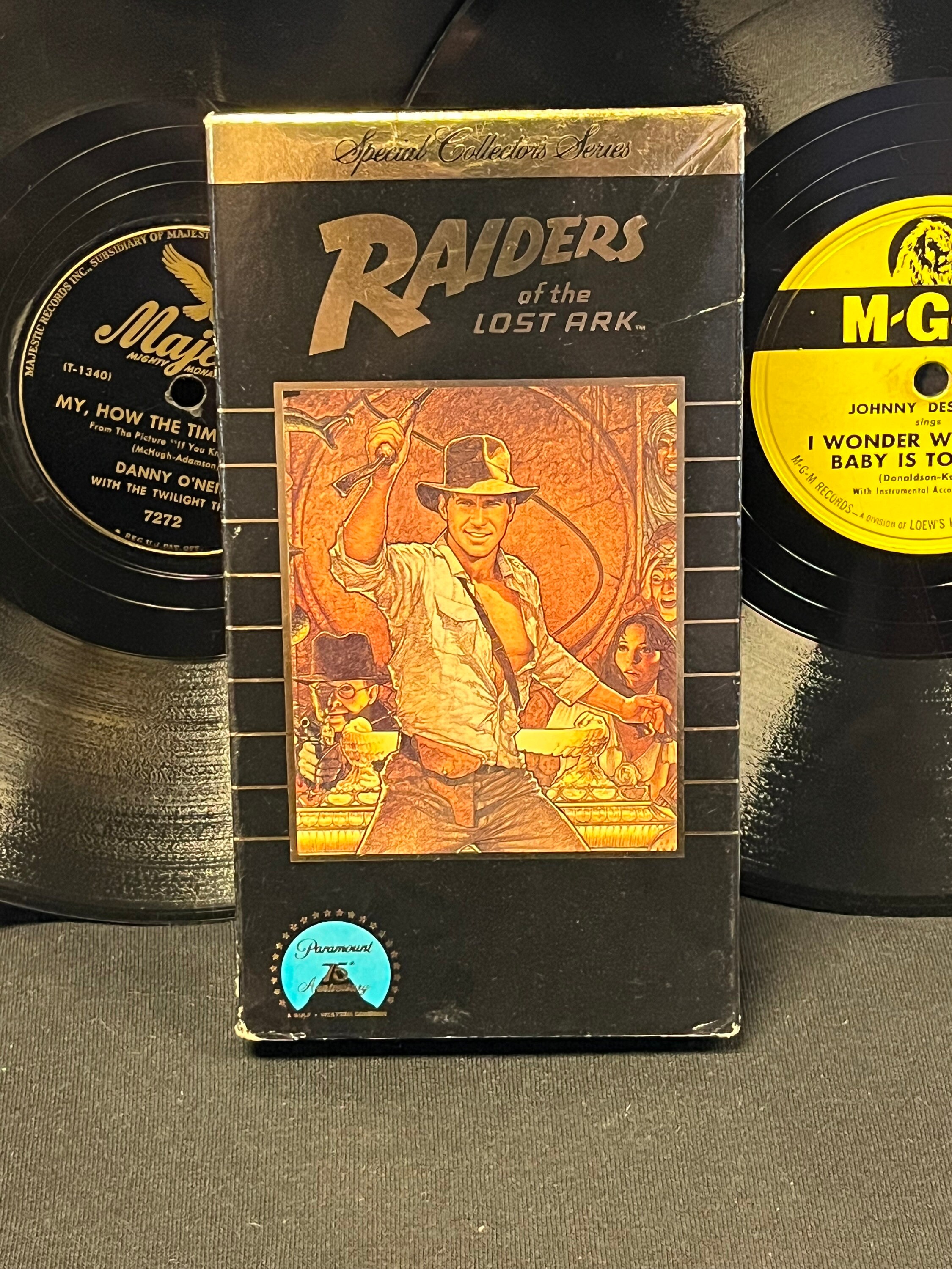 Raiders of the Lost Arc 1981 VHS Tape - Etsy