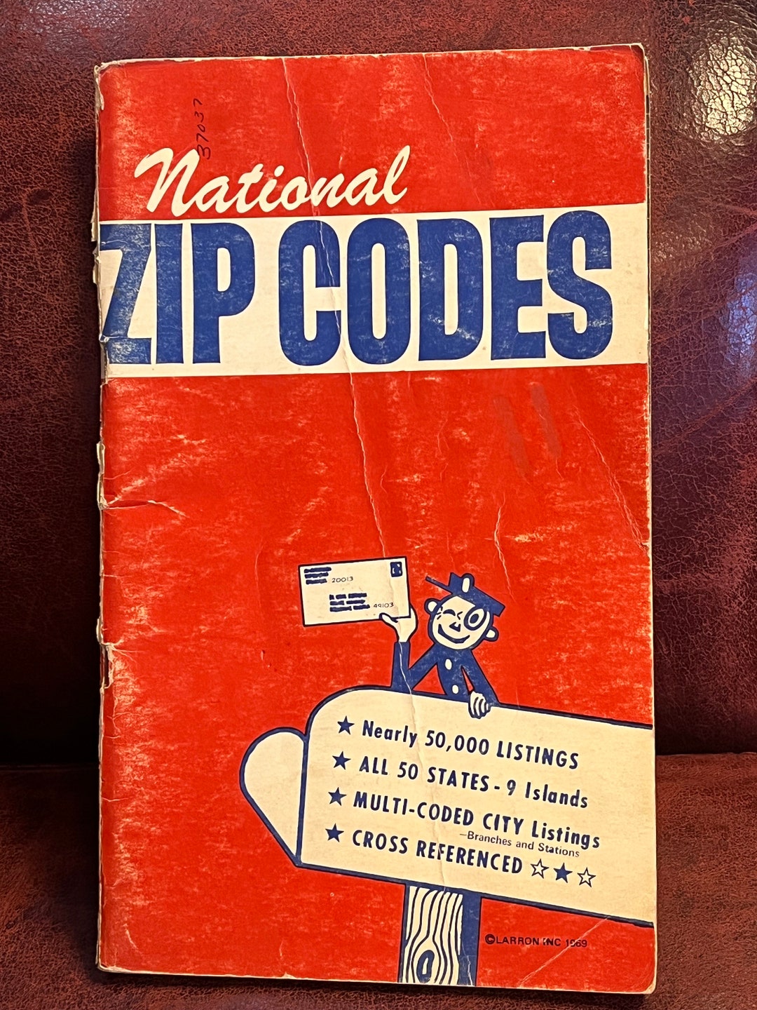 1969 National Zip Codes Vintage Booklet - Etsy