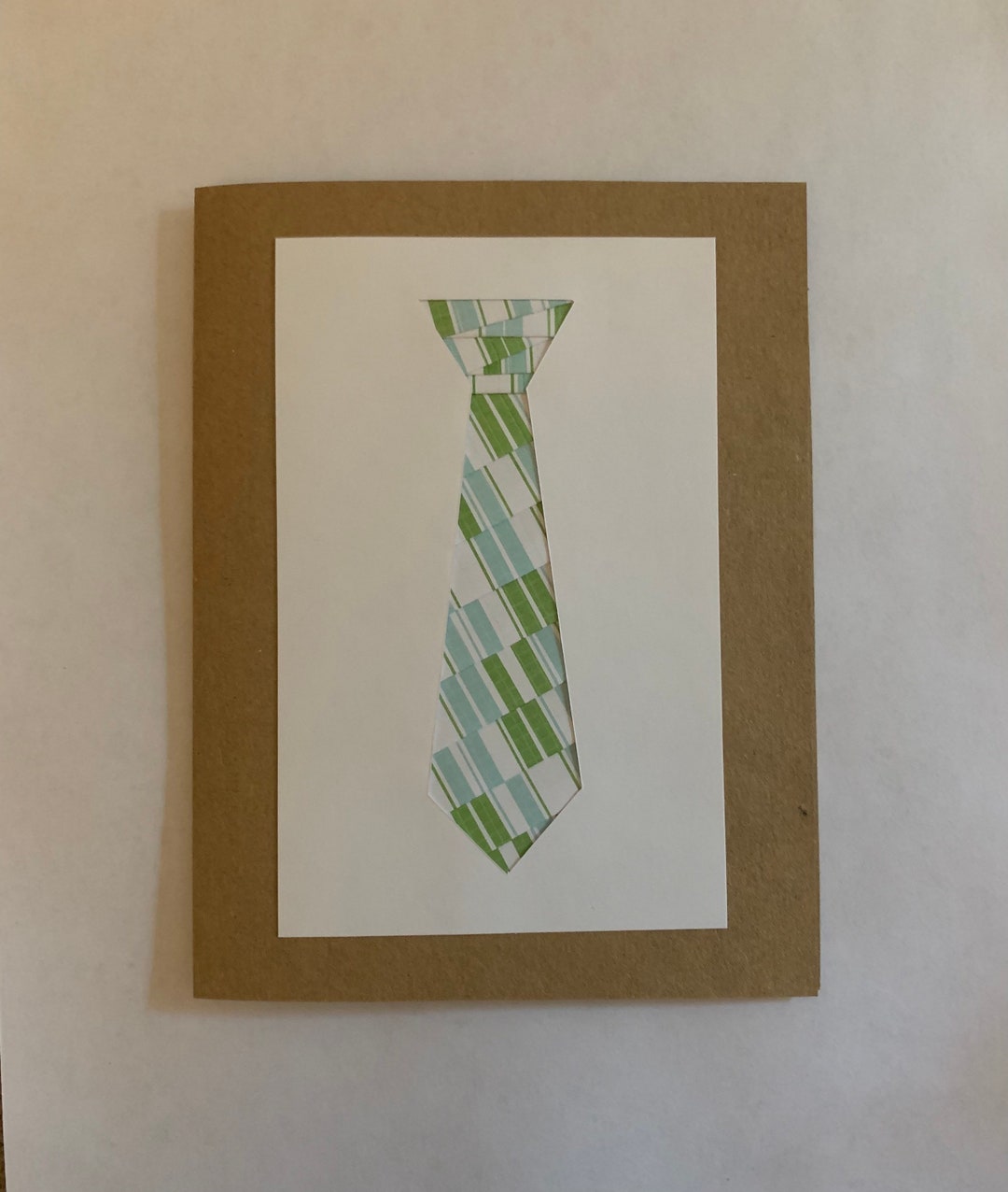 Tie Card - Etsy
