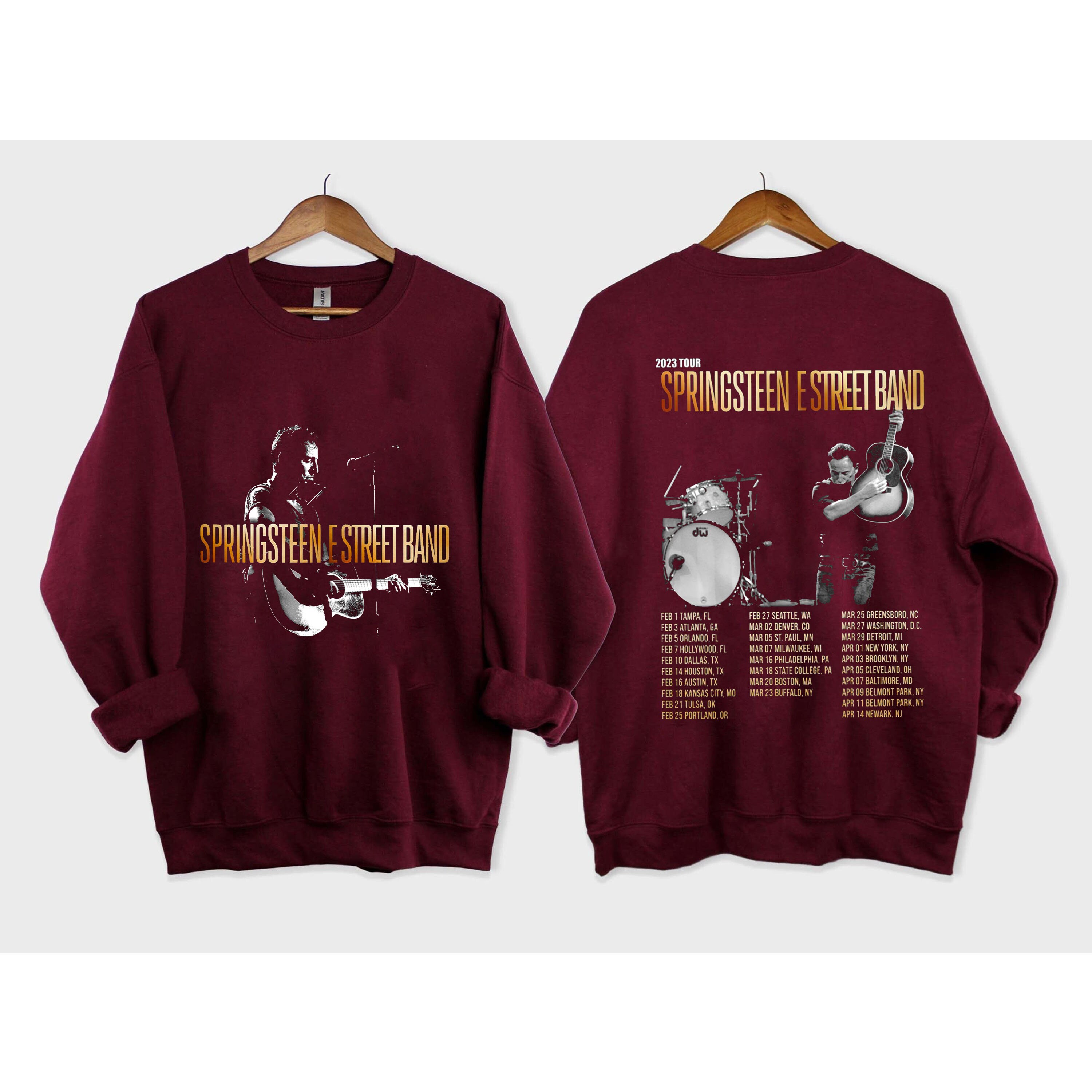 Bruce Springsteen And The E Street Band Tour Shirt, Vintage Bruce ...