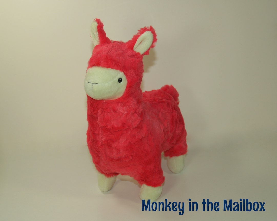 Llama Stuffed Animal, Alpaca Stuffie, Minky Stuffed Animal, Soft Lovey ...