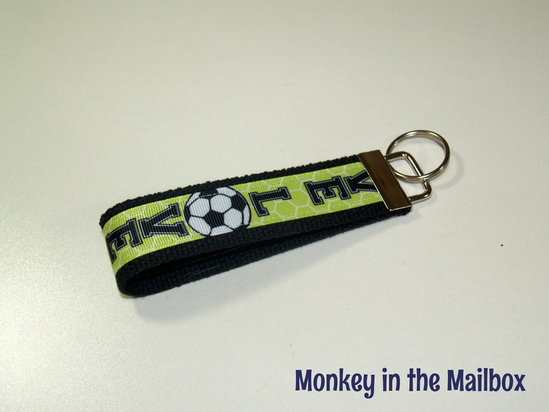 Soccer Key Fob Love Soccer Key Chain Key Ring Key Holder - Etsy