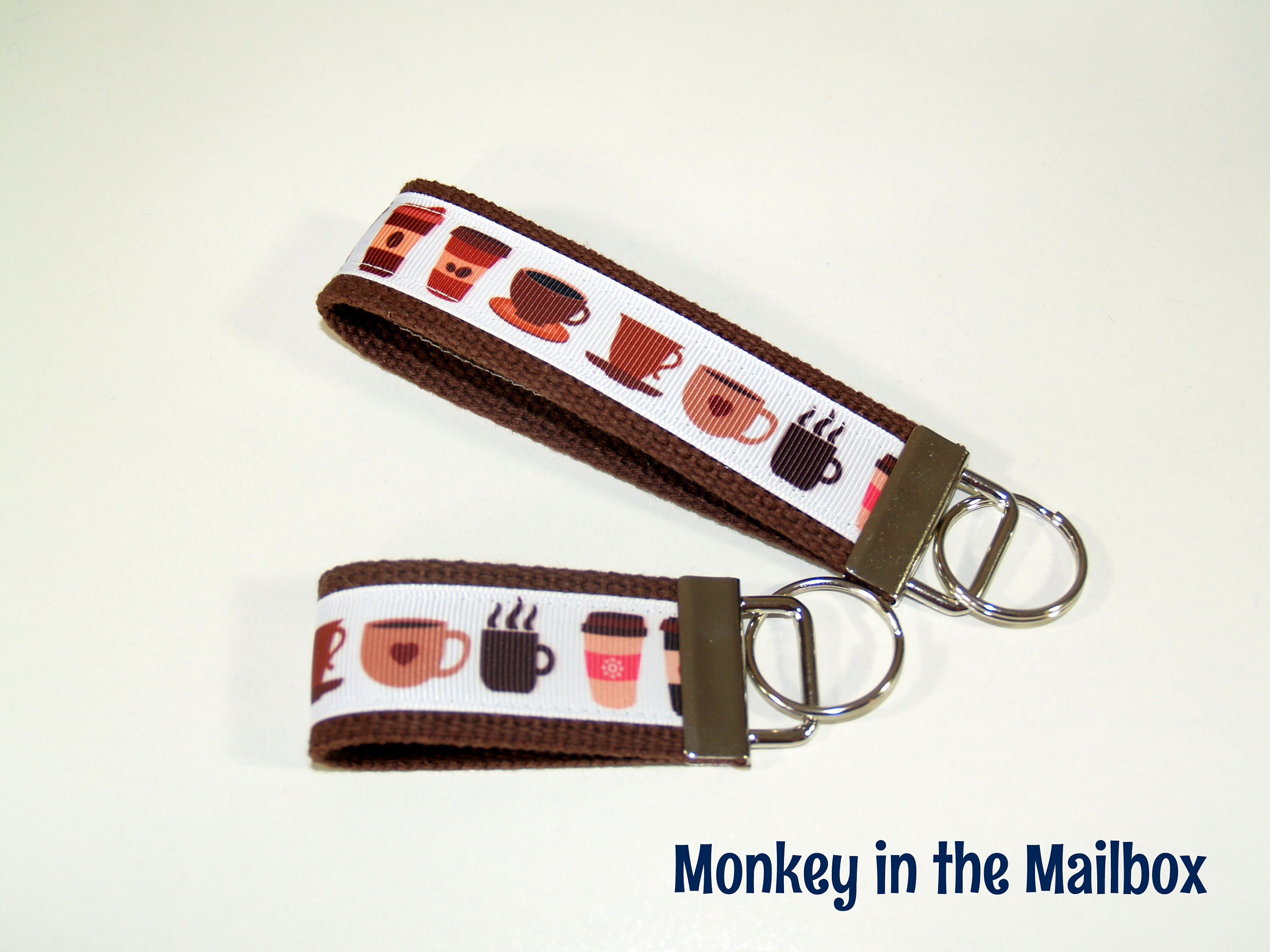 Coffee Barista Key Fob Key Chain Key Ring Key Holder | Etsy