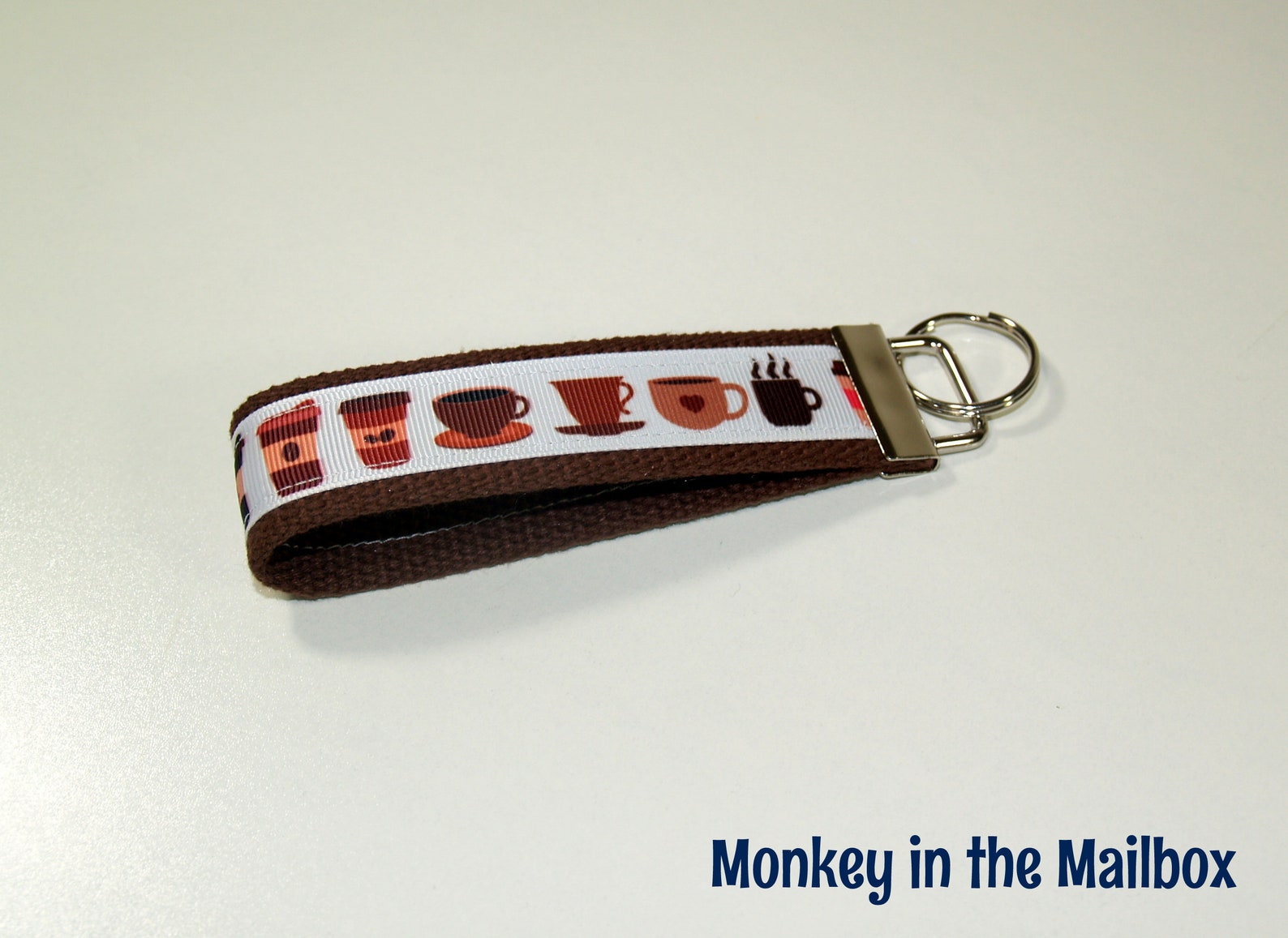 Coffee Barista Key Fob Key Chain Key Ring Key Holder - Etsy