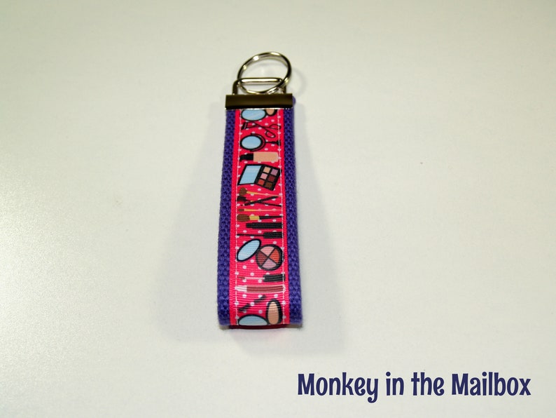 Makeup Key Fob Cosmetology Key Chain Key Ring Key Holder - Etsy