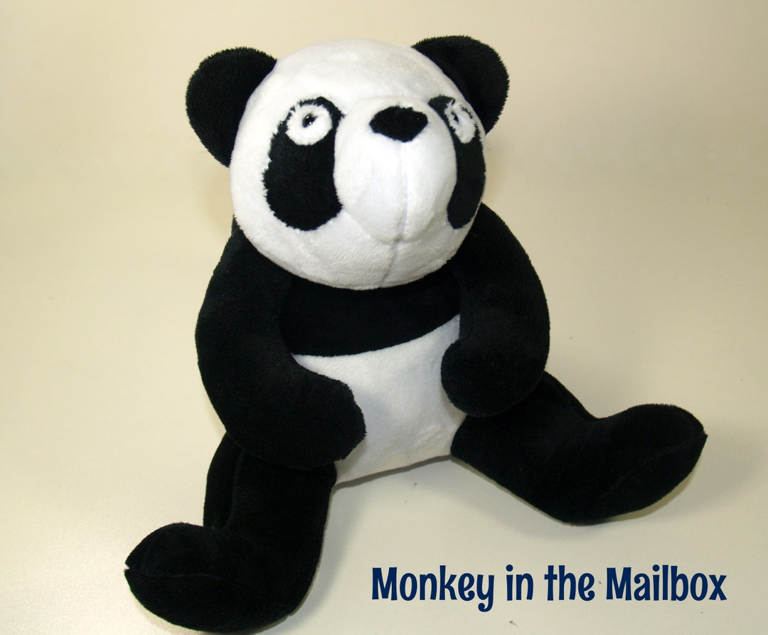 Panda Bear Stuffed Animal, Minky Stuffie, Plush Panda, Baby Shower ...