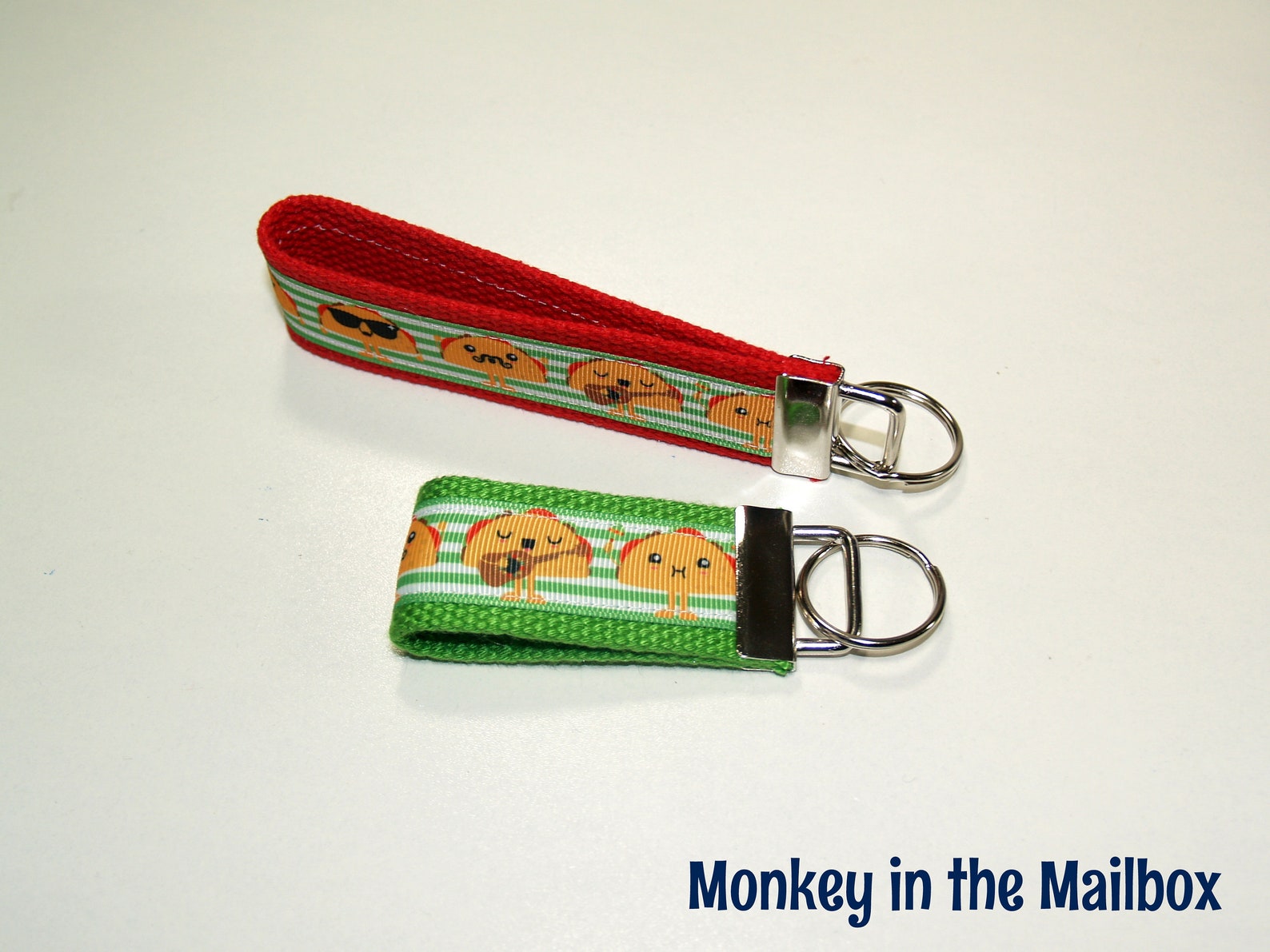 Taco Key Fob Taco Key Chain Fiesta Taco Key Ring Key | Etsy