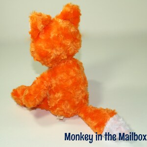 Fox Stuffed Animal, Fox Stuffie, Minky Stuffed Animal, Soft Lovey, Fox ...