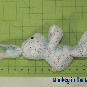 Bunny Stuffed Animal Minky Plush Rabbit Lovie Lovey Stuffie | Etsy