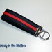 Thin Red Line Firefighter Fireman Key Fob, Key Chain Key Ring Key ...