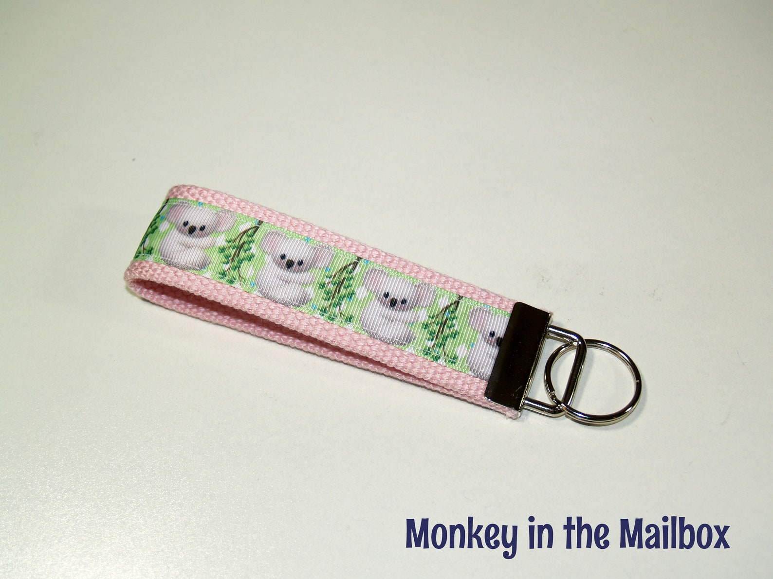 Koala Key Fob Wristlet Keychain READY TO SHIP Luggage Tag - Etsy