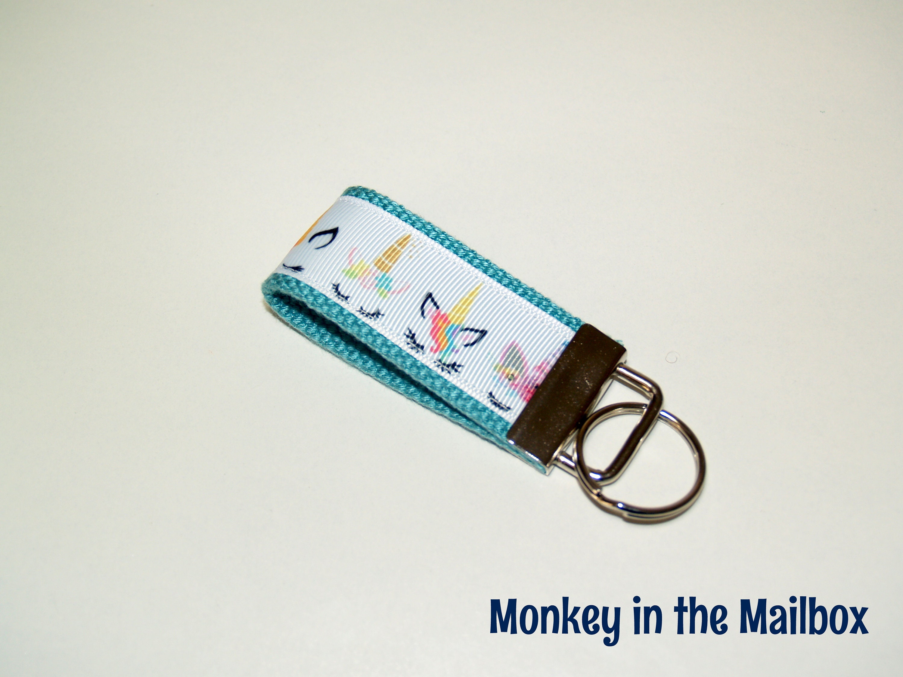 Unicorn Key Fob Key Chain Key Ring Key Holder Wristlet Key | Etsy