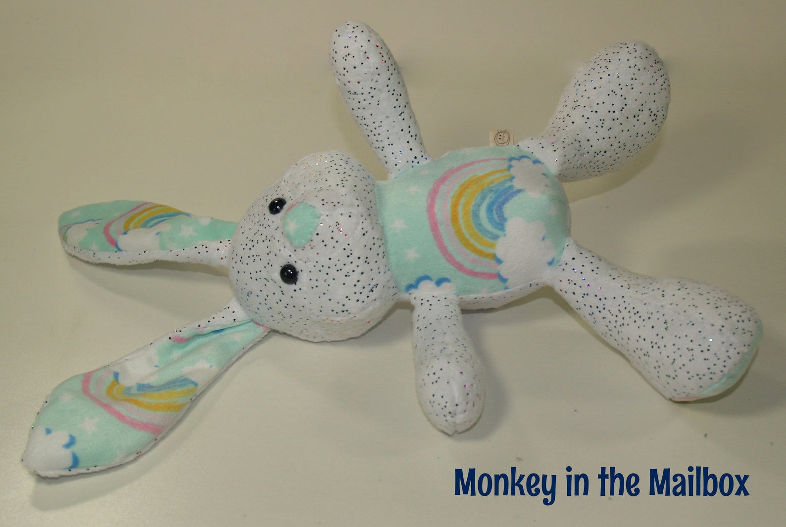 Bunny Stuffed Animal Minky Plush Rabbit Lovie Lovey Stuffie | Etsy