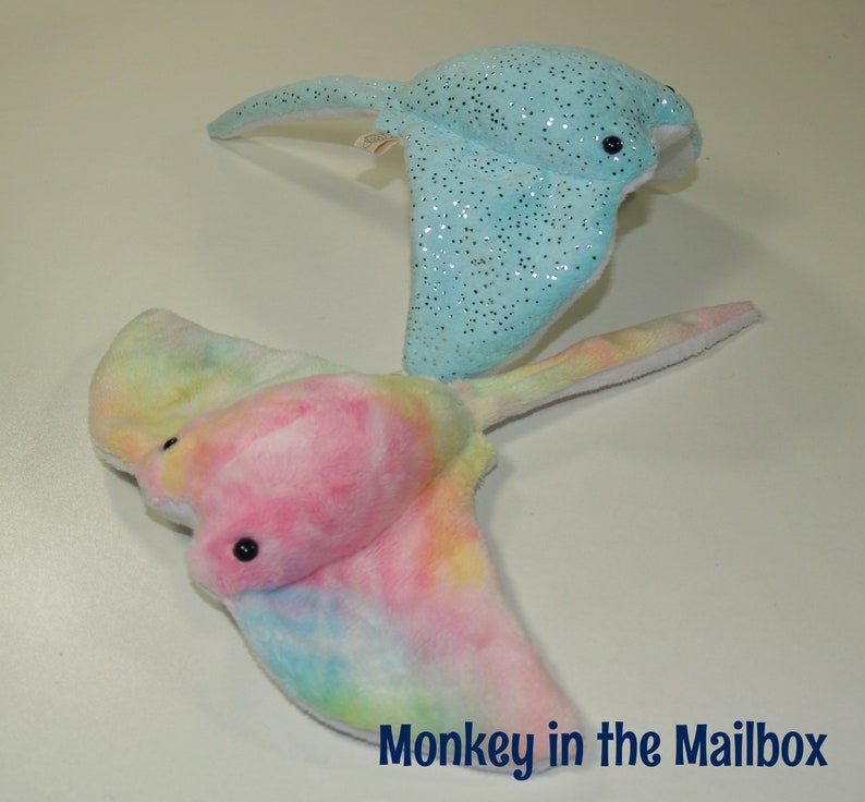 Custom Sting Ray Stuffed Animal Minky Plush Lovie Lovey - Etsy