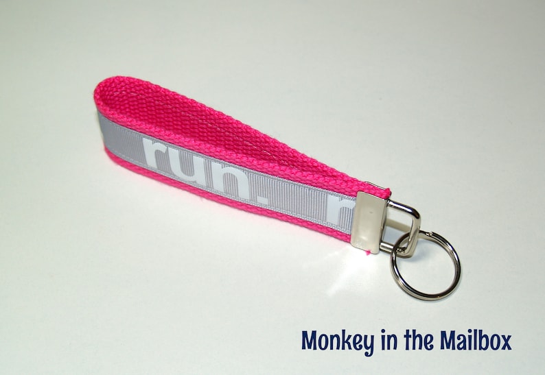 Run Key Fob Running Key Chain Runner Key Ring Key Holder - Etsy