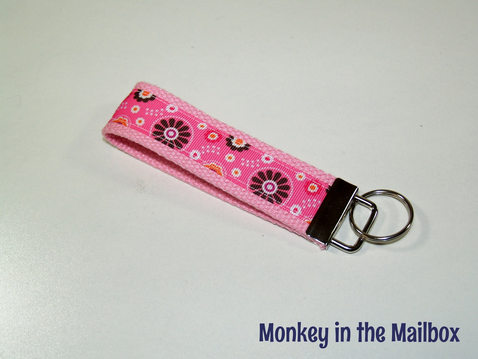 Flower Key Fob Floral Key Chain Key Ring Key Holder - Etsy