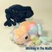 Frog Stuffed Animal Custom Froggy Stuffie Lovie Lovey Minky - Etsy