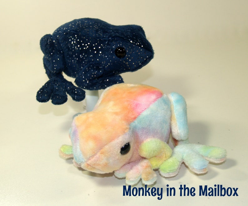Frog Stuffed Animal Custom Froggy Stuffie Lovie Lovey Minky - Etsy