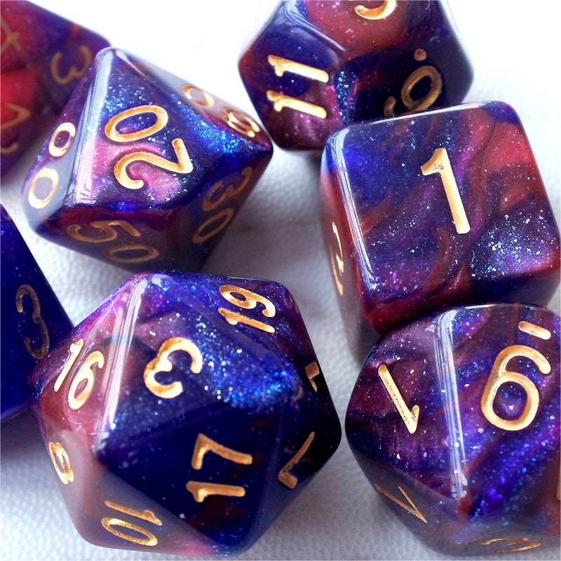 Glowing Dice - Etsy