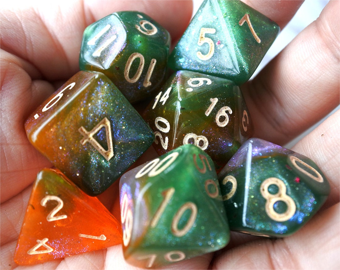 Dnd Dice Set, Polyhedral Dice, Galaxy D&D Dice, Dungeons and Dragons ...