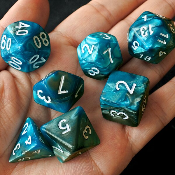 Dnd Dice Set - Etsy