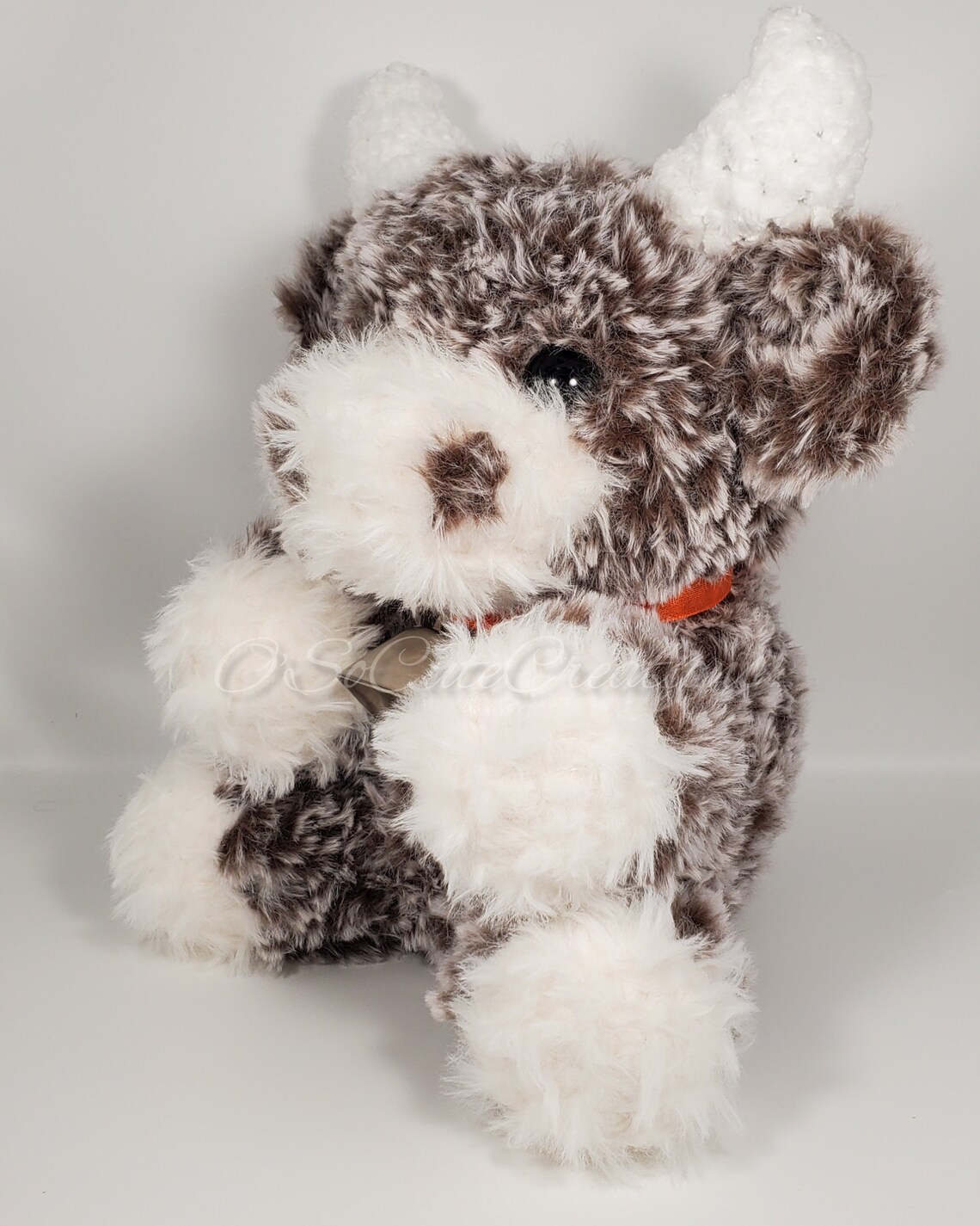 Fuzzy Cow Fuzzy Cow Crochet Cow Amigurumi Brown Cow Plush - Etsy