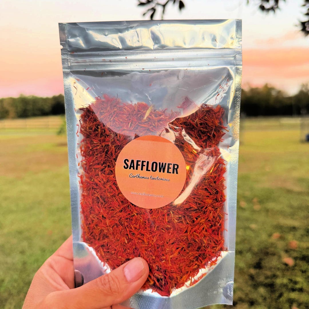 Wildcrafted Safflower | Carthamus Tinctorius | Dried Petals | Herbal ...