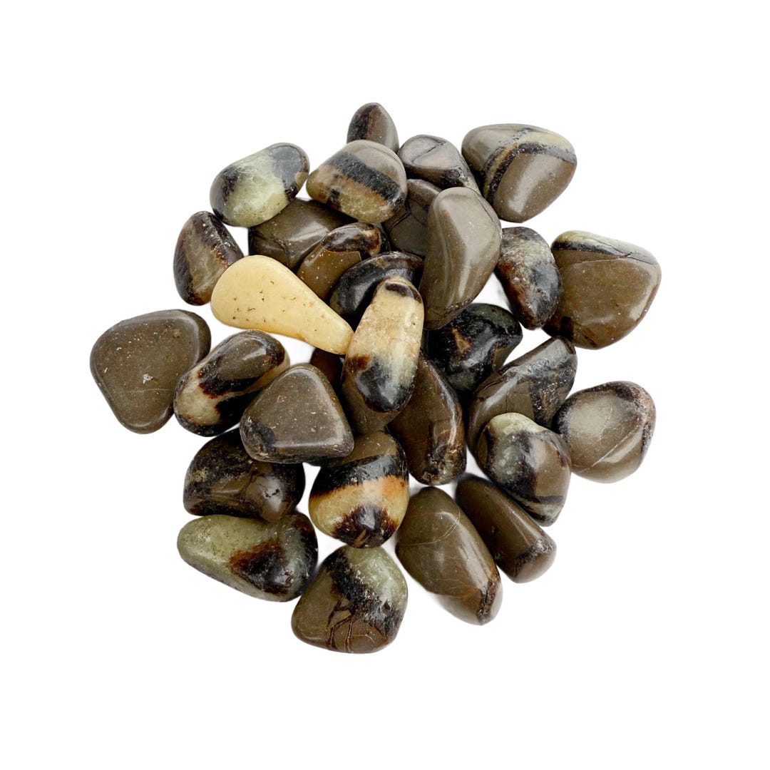 Septarian Tumbled Stones – Grounding Dragon Stone – Pocket, Grid ...