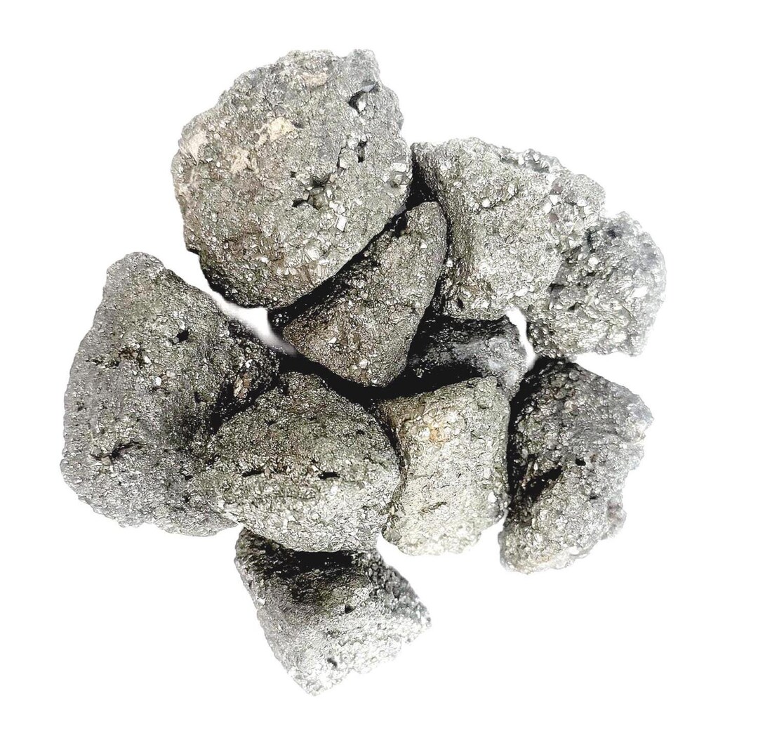 Pyrite Rough Stone – Natural Fool’s Gold Crystal- Protection ...