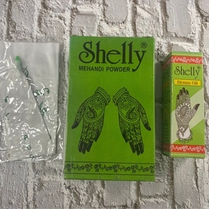 Henna Kit, Mehendi, Temporary Tattoo - Etsy