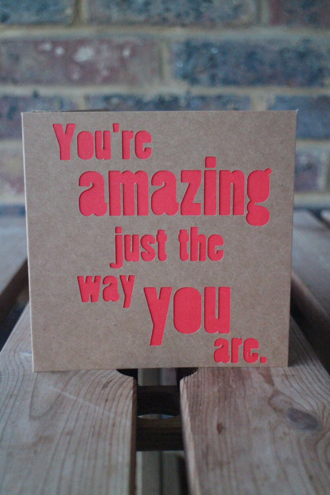 You're Amazing Just the Way You Are | Etsy