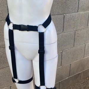 Build Your Own Thigh Harness Leg Body Cage Bottom Unisex Bondage Bdsm ...