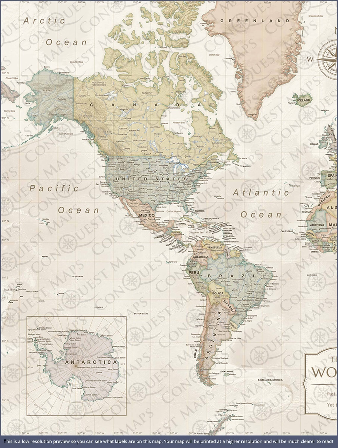 Personalizable World Travel Map Poster - Desert Sunrise Style - Etsy UK