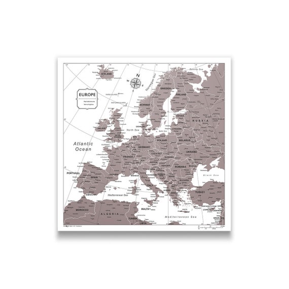 Prints Digital Prints Dark Brown Color Splash World Map Poster etna.com.pe