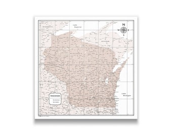 Push Pin Map - Etsy