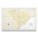 Push Pin South Carolina Map pin Board Yellow Color Splash - Etsy