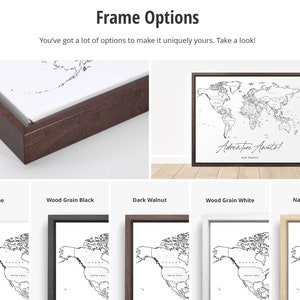 Push Pin Mini World Travel Map (color: Andalusia) - Personalizable Cork ...