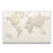 Modern World Travel Map Poster Modern Slate Style Map - Etsy