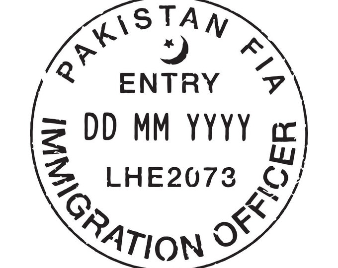 South Korea Passport Stamp Decal - Etsy