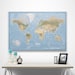 World Map Poster Natural Earth - Etsy