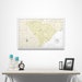 Push Pin South Carolina Map pin Board Yellow Color Splash - Etsy