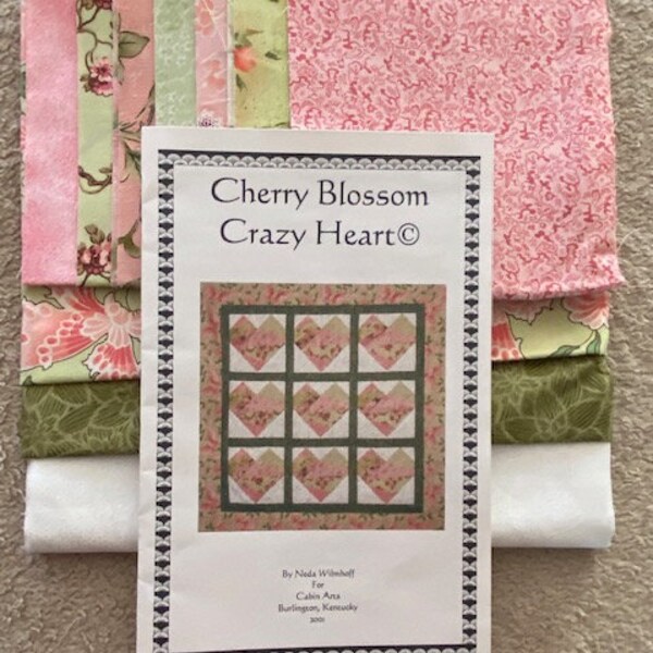 Heart Blossom Quilt Pattern - Etsy