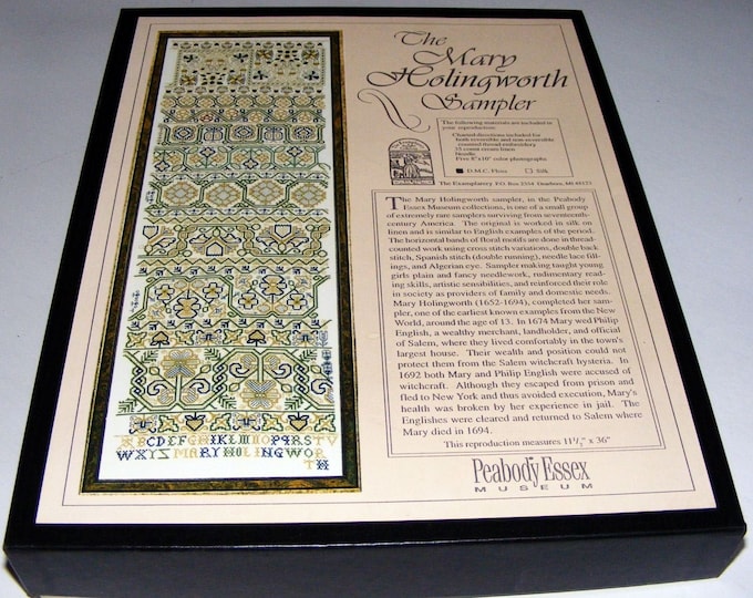 The Mary Holingworth Sampler, Reproduction Sampler Kit by Joanne Harvey ...