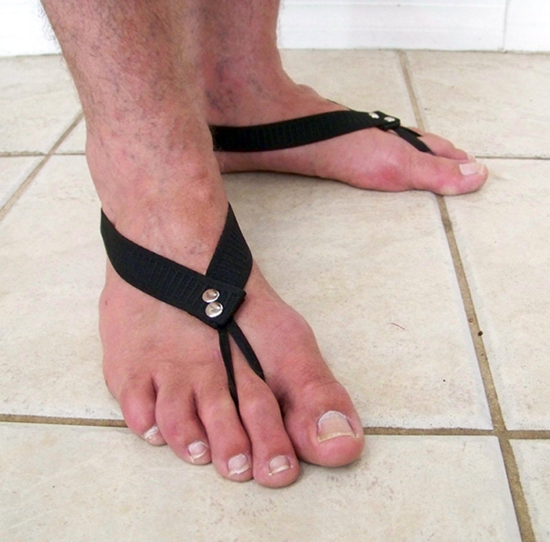 Mens Barefoot Sandals Flip Flop Style Etsy