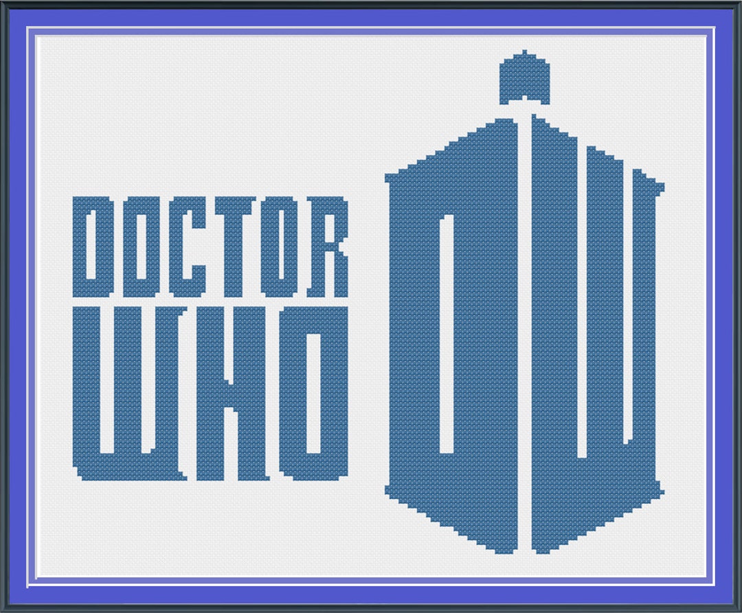 Doctor Who Inspired Cross Stitch Pattern - Etsy