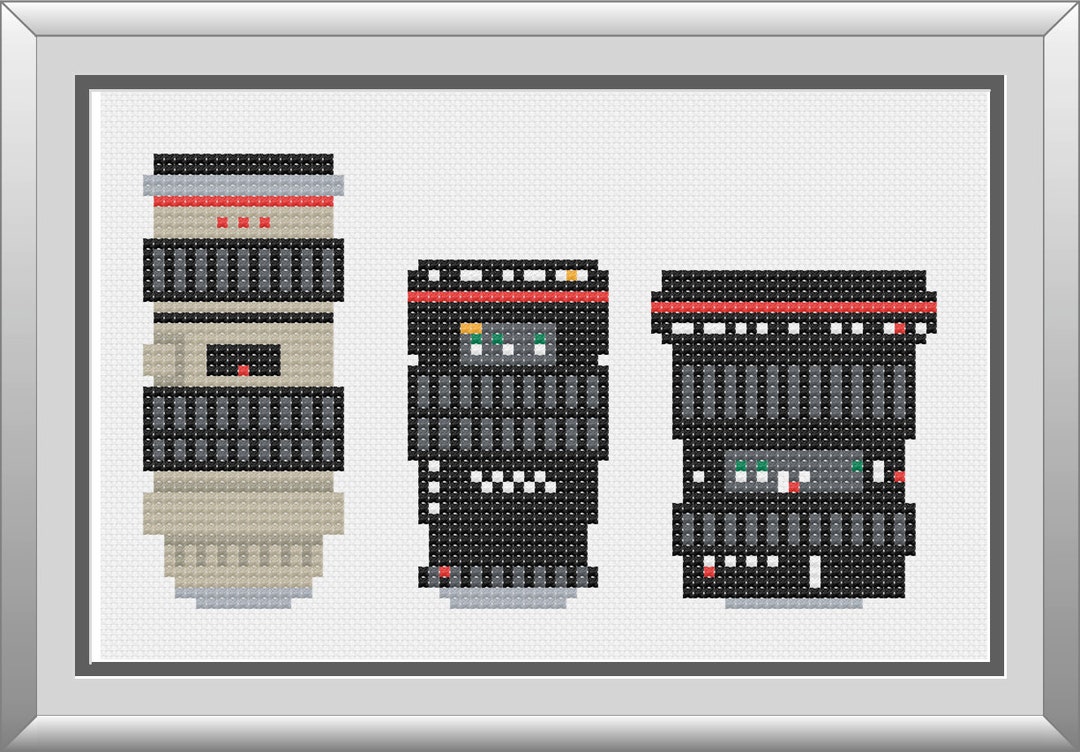 Camera Lens Cross Stitch Pattern - Etsy