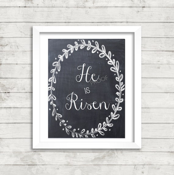 He is Risen PDF | Etsy