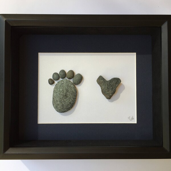 Newborn Pebble Art - Etsy