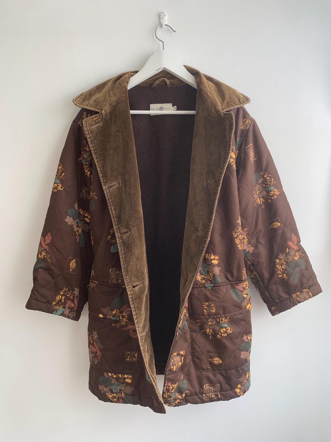 Vintage 90s Winter Jacket for Women Size Oversized S M, Bulky Quilted ...