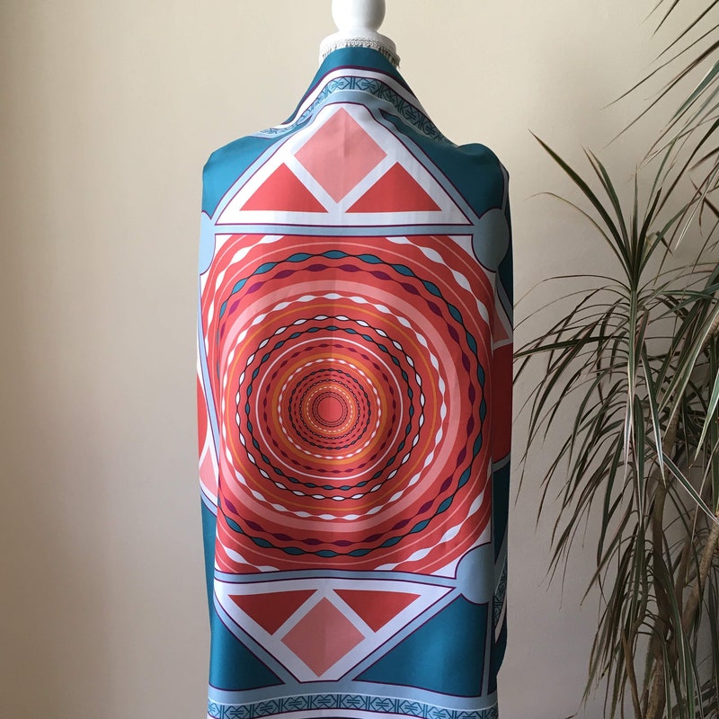 Mandala Scarf - Etsy